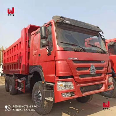 China 10 Wheel Dump Truck HW76 Howo Tipper Truck 30 Ton Tri Axle Dumper Truck for sale