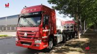 China SINOTRUK HOWO  Heavy Duty 10wheels Euro 2 Used Tractor Trailer Head Truck for sale