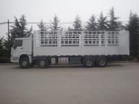 China 40t Heavy Duty Cargo Truck HW76 Fence Cargo Truck Euro II for sale