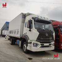 China Manual Reefer Straight Truck Euro 2 4X2 Box Truck Refrigerator for sale