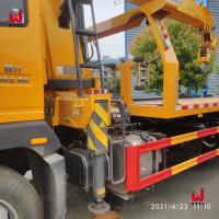 China Sinotruk Truck Mounted Crane Flatbed Towing Truck 9.726l Truck Boom Crane for sale