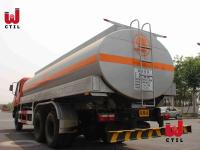 China 9.726L Oil Tanker Truck 20m3 Fuel Tank Semi Trailer 20000L for sale