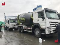 China HOWO 371hp Cement Mixer Truck 300L Concrete Transit Mixer for sale