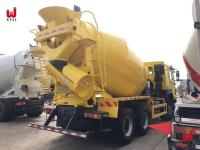 China Right Hand Drive 12m3 Heavy Duty Mixer 9.726L Big Cement Truck for sale