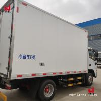 China 190hp Single Axle Box Truck for sale