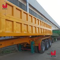 China Tipper 30cbm Truck Semi Trailers 45T Hydraulic Dump Trailer for sale