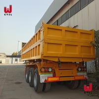 China Tipper 30cbm Truck Semi Trailers 45T Hydraulic Dump Trailer for sale