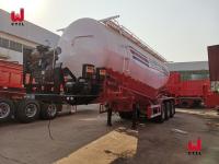 China 3 Axle 60cbm Cement Tanker Truck CCC Dry Bulk Cement Tanker for sale