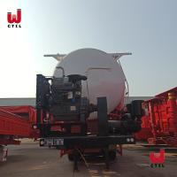 China 3 Axle 60cbm Cement Tanker Truck CCC Dry Bulk Cement Tanker for sale