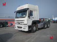 China 9.726L Sinotruk Howo 6x4 Tractor Truck 70t Heavy Duty Tractor Trailer for sale