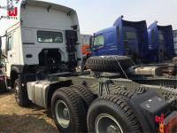 China HW76 360cm Heavy Duty Tractor Truck 400L 6x4 Semi Tractor Trailer for sale