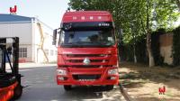 China ZZ4257S3241V Tractor Trailer Truck WD615.47 Truk Tractor Head for sale
