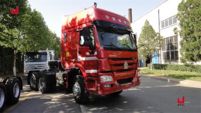 China 336HP Howo Tractor Head Truck 400L Fuel Heavy Duty 6x4 RHD for sale
