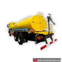 China RHD Fuel Tank Truck Capacity 6x4 Road Water Spray Truck for sale