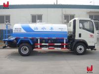 China Street Green Water Bowser Tanker HOWO 4x2 Water Carrier Truck for sale