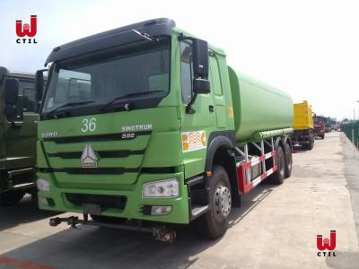 China Sinotruk Water Tanker Truck Volume 336HP Liquid Tanker Truck 6X4 for sale