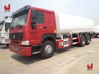 China Sinotruk Water Tanker Truck Volume 336HP Liquid Tanker Truck 6X4 for sale