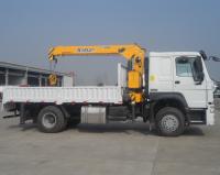 China HOWO 4x2 Truck Mounted Crane for sale