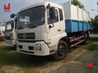 China Manual Compactor Garbage Truck 14m3 Electric Waste Collection Truck for sale