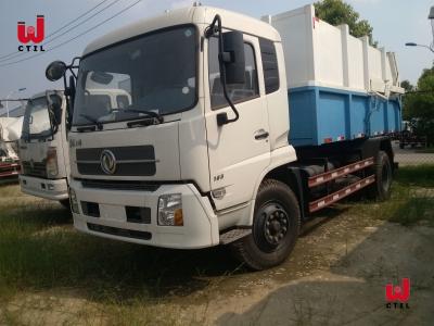 China Manual Compactor Garbage Truck 14m3 Electric Waste Collection Truck for sale