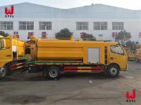 China Multifunctional Cleaning 11t Sewer Suction Truck Sewage 4x2 for sale