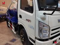 China Euro 4 Sewer Vacuum Truck 5T Sewage Suction Truck 4x2 for sale