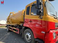 China 4x2 Sewage Cleaning Truck 20T Sewage Vacuum Pump Truck for sale