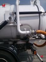 China HOWO Sewer Vacuum Truck 10 Cubic Meters Truck Mounted Jetter for sale