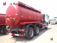 China Sinotruk Sewage Cleaning Tanker  35 Cubic Sewer Jetting Truck for sale