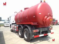 China Sinotruk Sewage Cleaning Tanker  35 Cubic Sewer Jetting Truck for sale