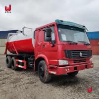 China Vactor High Pressure Truck HOWO Sewer Jet Truck 10 Wheelers for sale