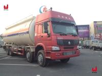 China 40cbm Bulk Cement Tank Truck 290hp Bulker Cement Tanker for sale