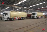 China GSG Dry Bulk Transport Carriers WD615.92E Dry Bulk Cement Tanker for sale