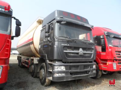 China HW19710 Dry Bulk Transportation 40m3 Dry Bulk Cement Tanker for sale