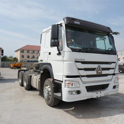 China Howo 30t Truk Tractor Head 12.00R24 Semi Tractor Trailer CCC for sale