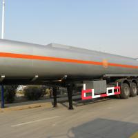 China 40000L Tri Axle Oil Tank Trailer CCC Refuel Semi Tractor Trailer for sale