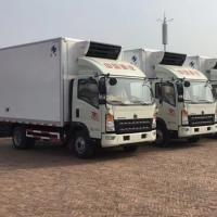 China 15t Freezer Box Truck HOWO 4X2 Box Truck Refrigerator for sale
