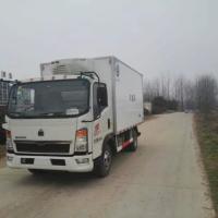 China 18t Refrigerated Straight Truck 80R22.5 Small Refrigerated Truck for sale