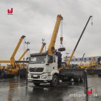 China SHACMAN 6X4 Truck Mounted Crane 380HP Truck With Crane for sale