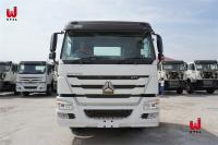 China SINOTRUK HOWO New Red Heavy Duty 6x4 Tractor Trailer Head Truck for sale