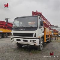 China Used ISUZU 52M 6x4 concrete lorry with pump SANY UPPER BODY for sale