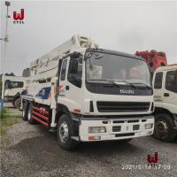China 52M 6x4 Used Concrete Pump Truck With Isuzu Chassis In Good Condition for sale