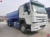 China 420hp Refueling Oil Truck Sinotruk Oil Tank Truck HOWO 6X4 Refueling Truck for sale