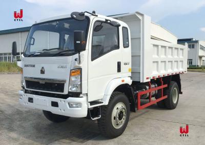 China Sinotruk HOMAN Light Duty 4X4 10T Dump Truck Tipper Diesel Fuel for sale