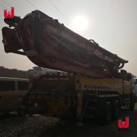 China Used Conditioned Concrete Boom Pump Truck 33m 46m Height for sale