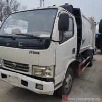 China Used Rear Compression Garbage Truck Loading 12-18m3 Manual Transmission type for sale