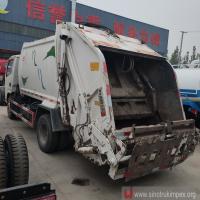 China Used Rear Compression Garbage Truck Loading 12-18m3 Manual Transmission type for sale