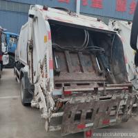 China Used Rear Compression Garbage Truck Loading 12-18m3 Manual Transmission type for sale