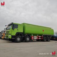 China Sinotruk HOWO 8X4 40000 Litre Oil Tanker Truck Left Hand Driving for sale