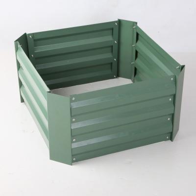 China 60x60x30cm Galvanized Steel Anti-Rust Raised Garden bed with Different Color for sale